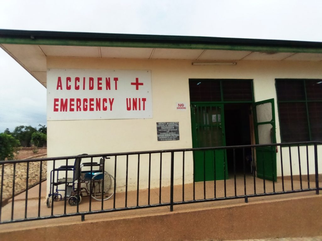 Accident and Emergency Unit - Mercy Women Catholic Hospital - Mankessim